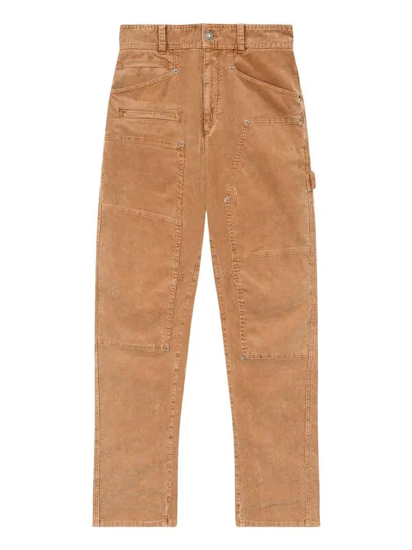 MARANT ETOILE Lois Corduroy Pants - Camel