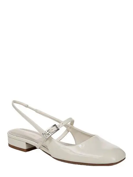 Franco Sarto Destin Slingback Flat - White