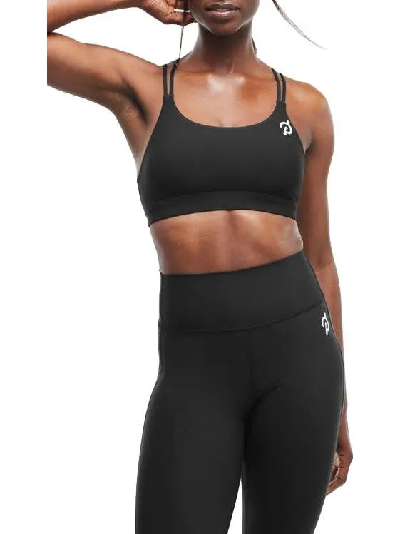 PELOTON Cadent Strappy Elevate Bra - Black
