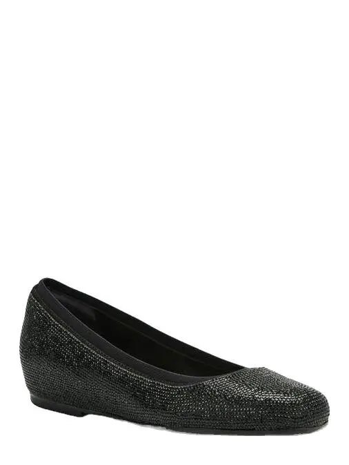 ABEO Cadence Ballet Flats - Black Sparkle - Metatarsal