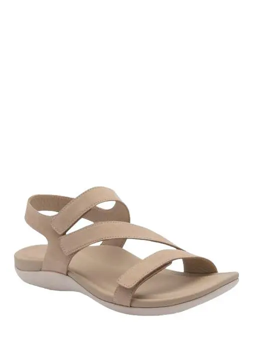 ABEO Oasis Strappy Sandal - Cuban Sand - Metatarsal