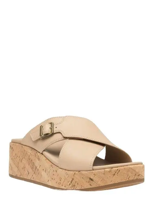 ABEO Solstice Cross Flatform Slides - Cuban Sand - Regular