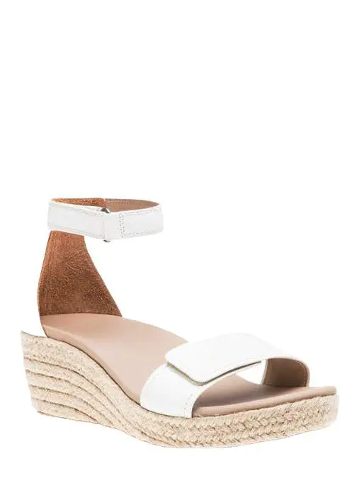 ABEO Riviera Ankle Strap Wedge Sandal - Coconut Leather - Regular