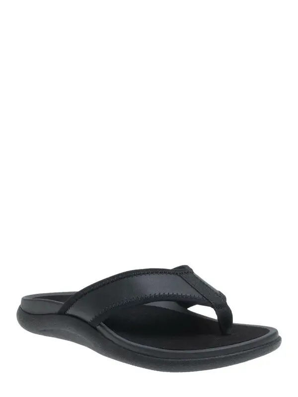 ABEO Laguna Sandal - Black - Metatarsal