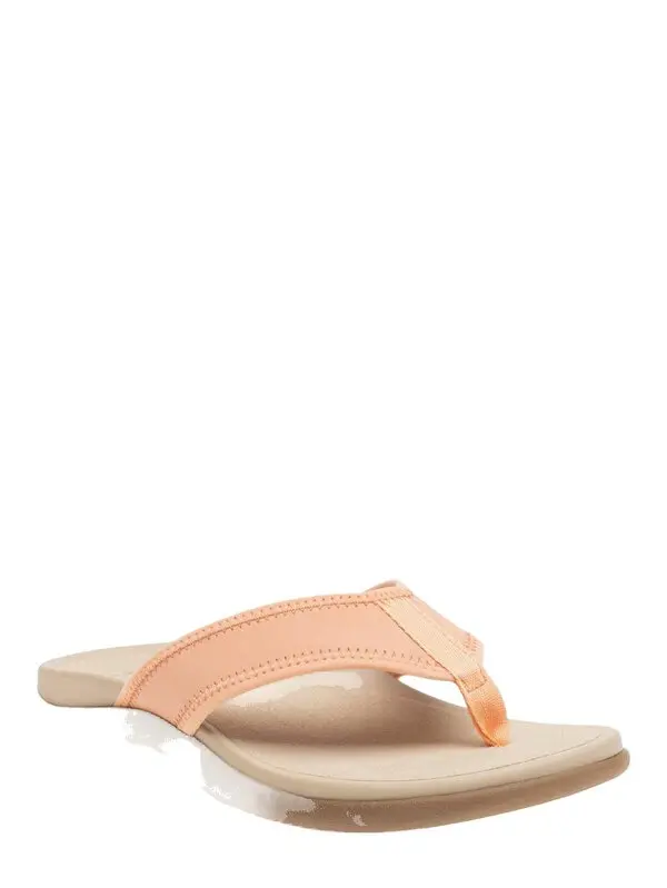 ABEO Laguna Thong Sandal - Coral - Metatarsal