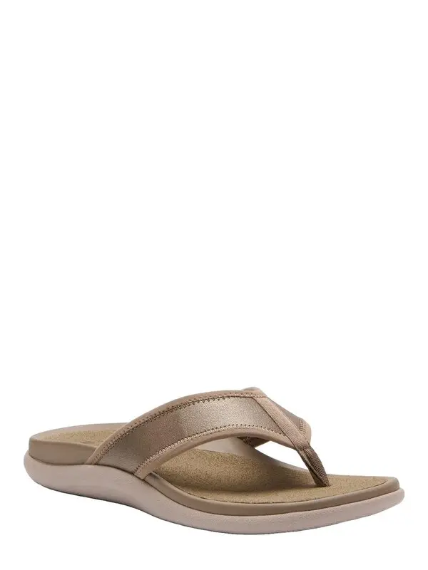 ABEO Laguna Thong Sandal - Fossil - Regular