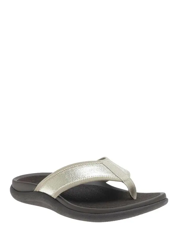 ABEO Laguna Thong Sandal - Light Gold - Regular