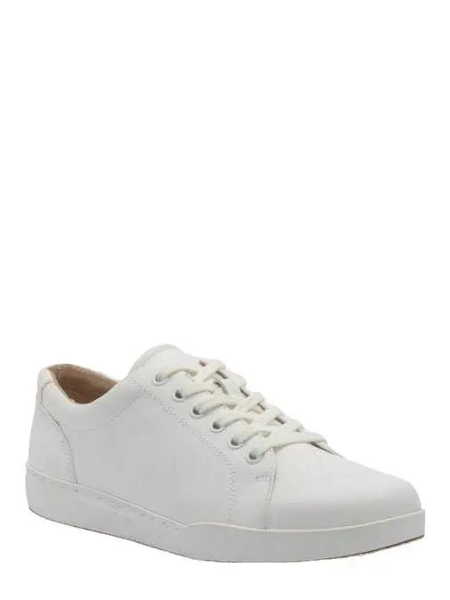 ABEO Encore Sneaker - White Leather - Metatarsal