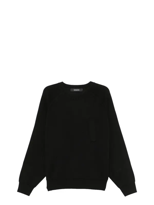 SONGZIO Plated Sweater - Black