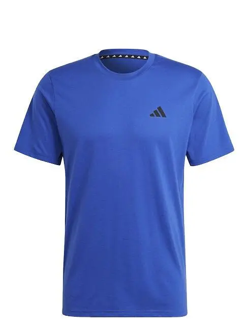 Adidas Train Essentials Feelready Training Tee Shirt - Semi Lucid Blue/black