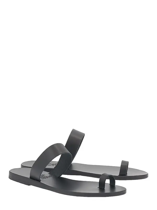 ANCIENT GREEK SANDALS Thalia Sandals - Black