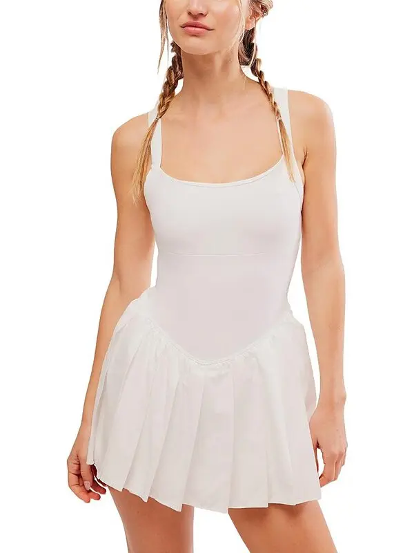 Free People Swing Of Things Skort Dress - White