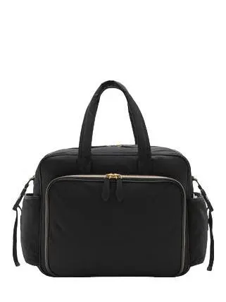 Burberry Quilted Nylon Changing Bag - Black