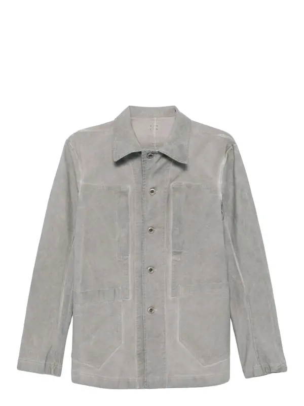 ISAAC SELLAM EXPERIENCE Worker Shirt Jacket - Grey