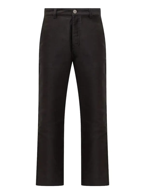 Ami Straight Fit Worker Pants - Black