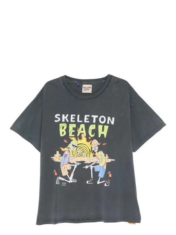 GALLERY DEPT. Skeleton Beach T-shirt - Black