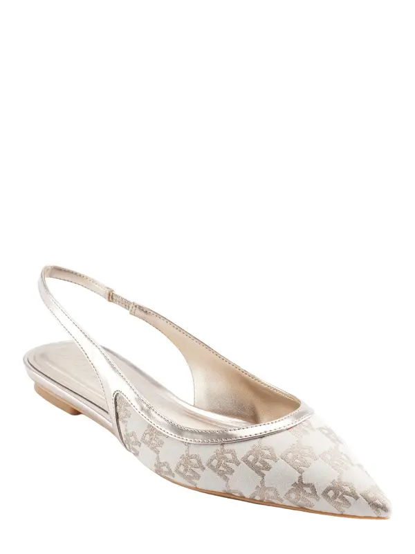 Dkny Millbury Slingback Flats - Bone