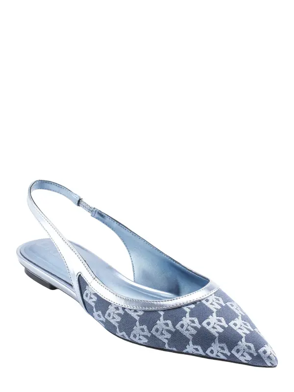 Dkny Millbury Slingback Flats - Periwinkle