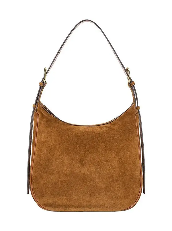 Staud Pine Leather Hobo Bag - Tan