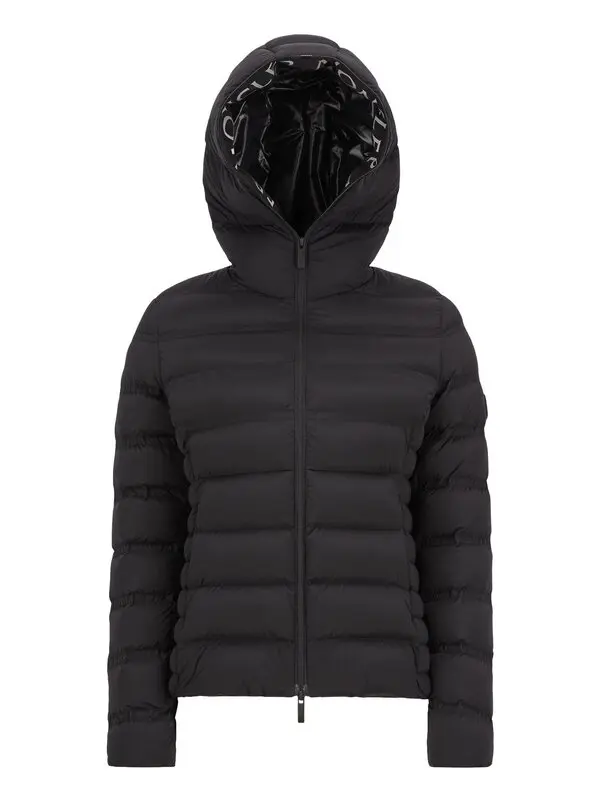 Moncler Alete Hooded Down Jacket - Black