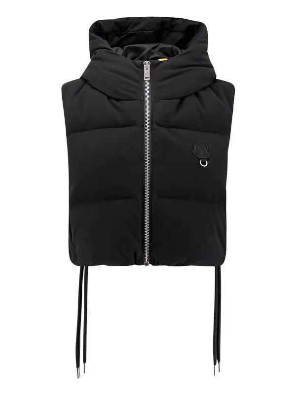 Moncler Alexi 6 Willow Smith Sleeveless Jacket - Black