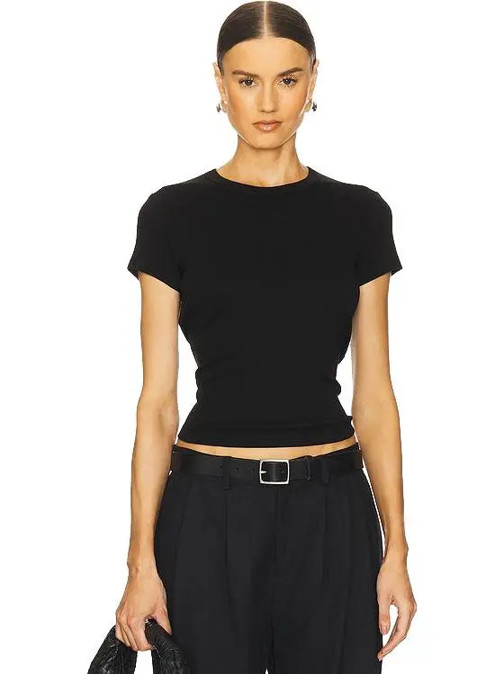 ST. AGNI Organic Cotton Baby Tee - Black