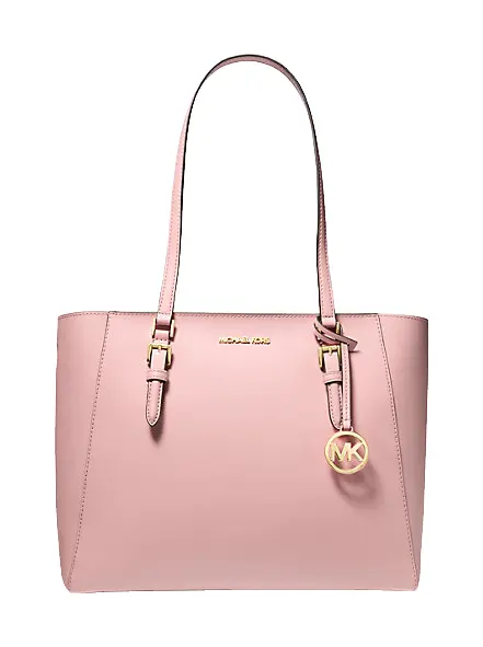 Michael Kors Charlotte Large Saffiano Leather 3-in-1 Tote Bag - Pink