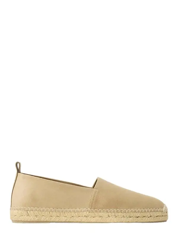 Ralph Lauren Suede Espadrille - Stone