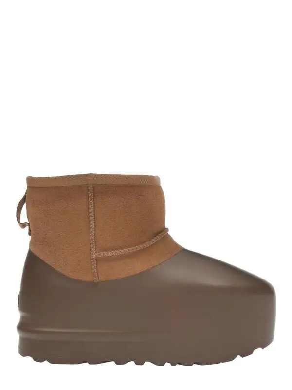 UGG Classic Mini Pumped Molded Boots - Chestnut