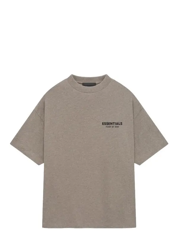 Fear Of God Essentials Jersey Crewneck Sweat-shirt T-shirt - Heather Gray
