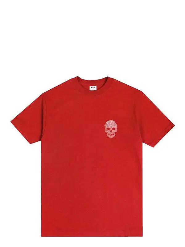 FTP Skull Tee Shirt - Red