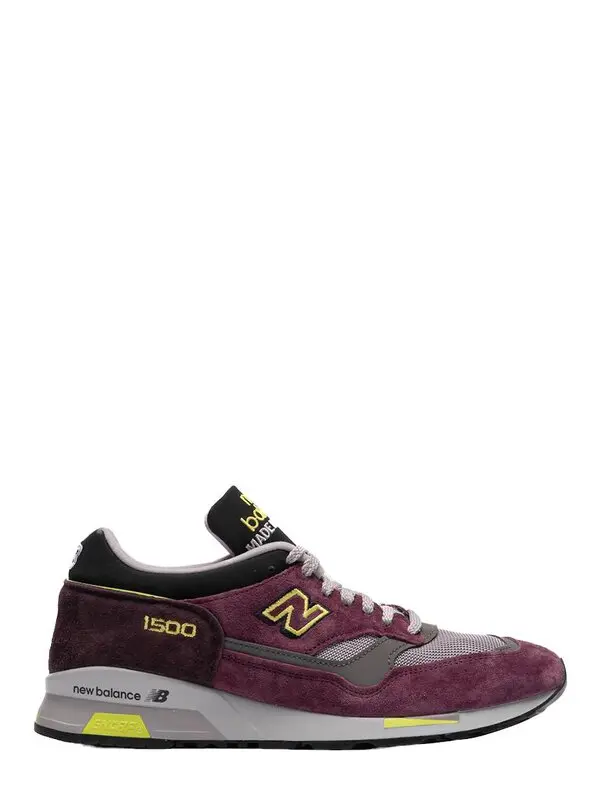 NEW BALANCE 1500 Miuk Sneakers - Plum Wine/winter Flare/neon Yellow