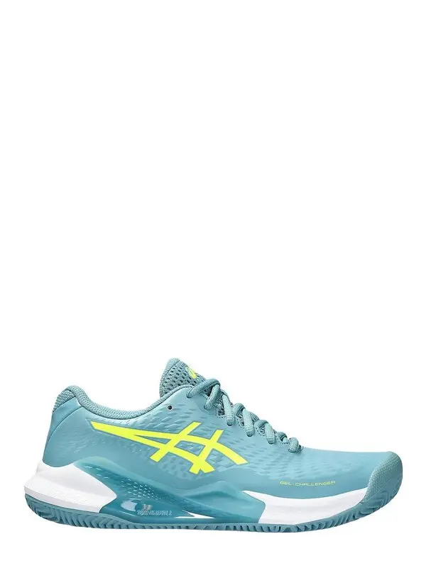 Asics Gel-challenger 14 Clay Sneakers - Gris Blue/safety Yellow