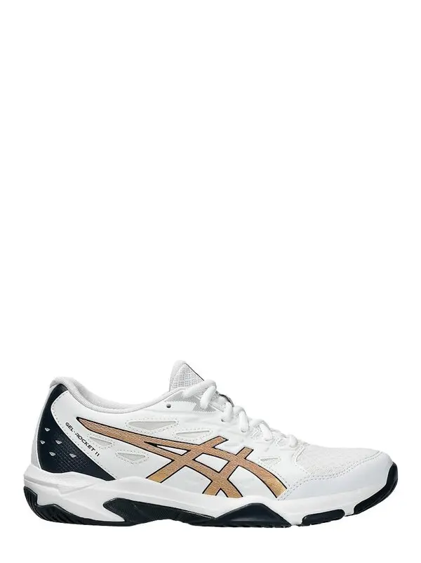 Asics Gel-rocket 11 Sneakers - White/pure Gold