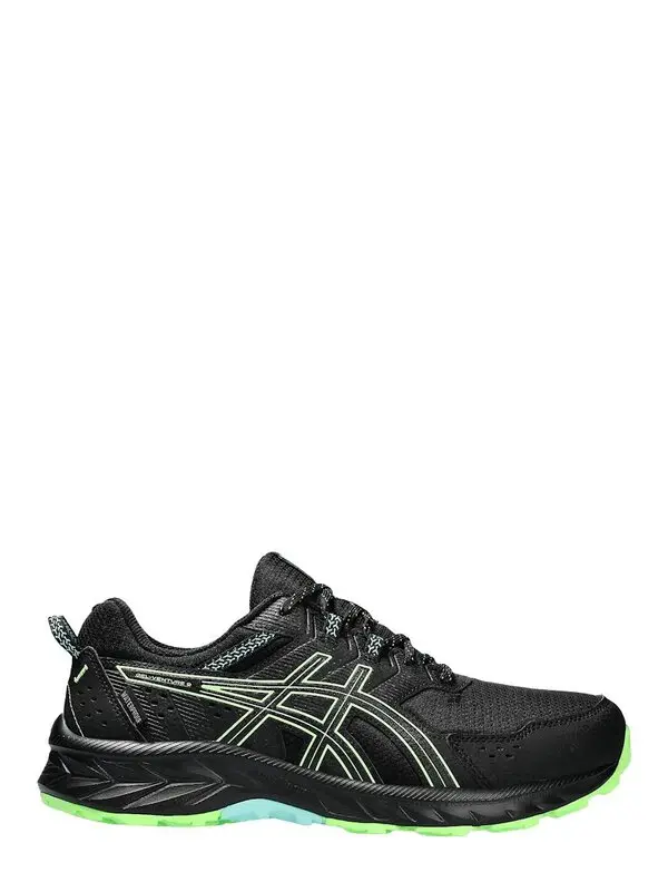 Asics Gel-venture Waterproof Sneakers - Black/illuminate Green