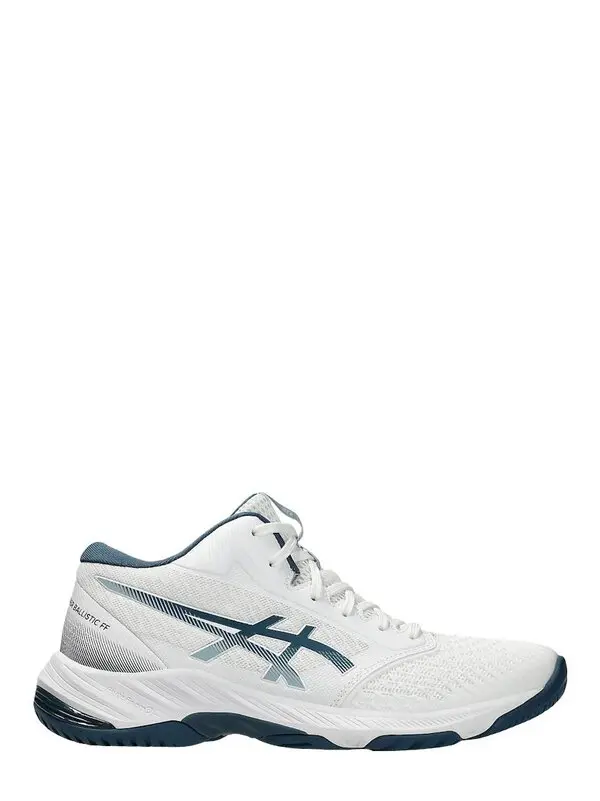 Asics Netburner Ballistic Ff 3 Mtin Sneakers - White/vintage Indigo