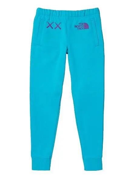 KAWS X The North Face Youth Sweatpant - Enamel Blue