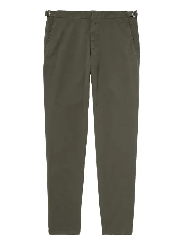 Orlebar Brown Fallon Straight-leg Trousers - Green