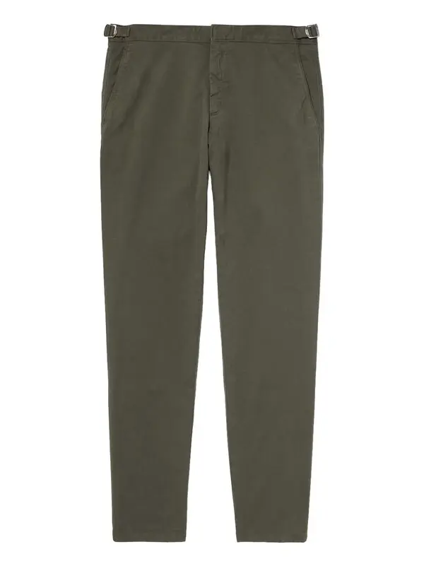 Orlebar Brown Fallon Straight-leg Trousers - Green