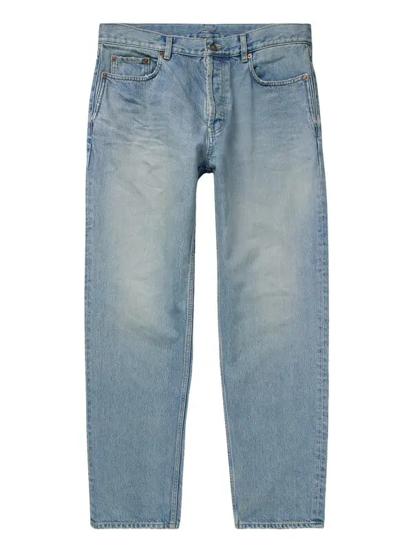 Saint Laurent Mick Straight-leg Jeans - Blue