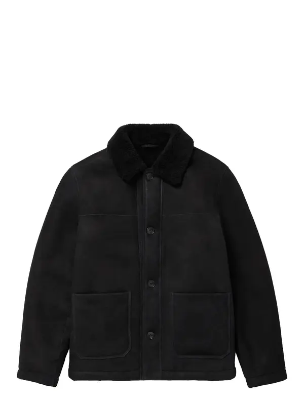 Mr P. Shearling Jacket - Black