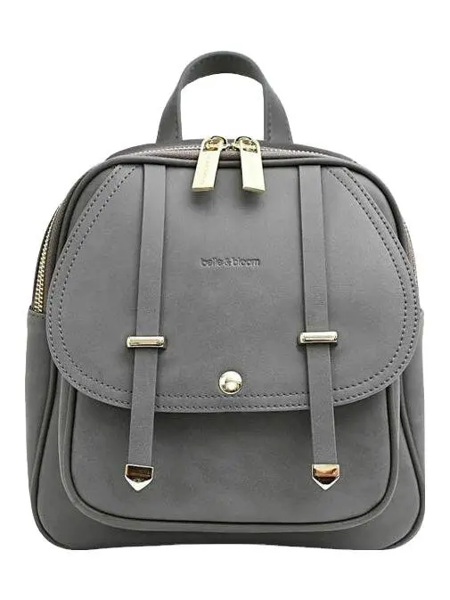 BELLE & BLOOM Camila Leather Backpack - Ash