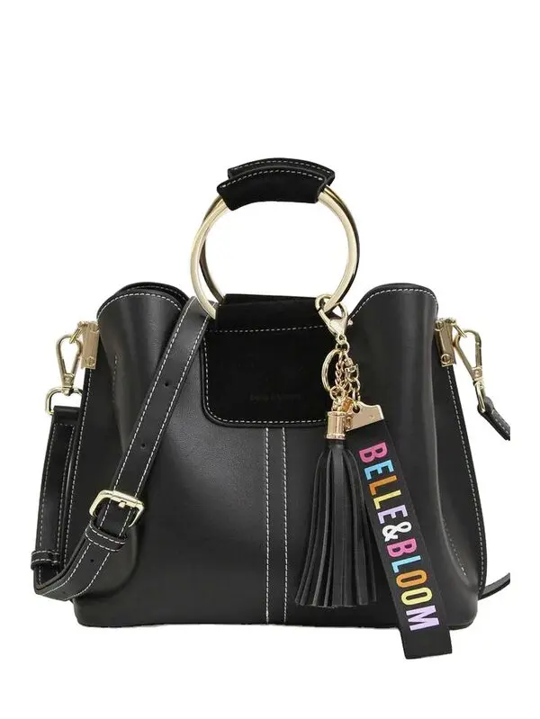 BELLE & BLOOM Twilight Leather Crossbody Bag - Black