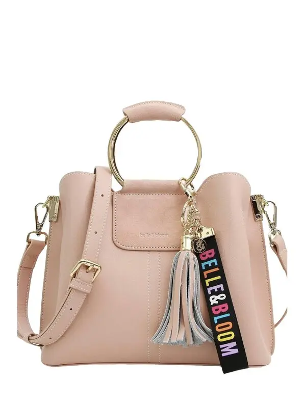 BELLE & BLOOM Twilight Leather Crossbody Bag - Pink