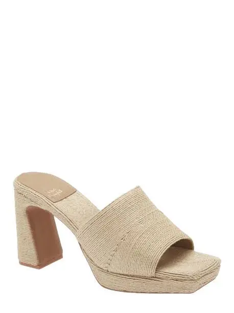 Jeffrey Campbell Dress Code Sandal - Natural Jute