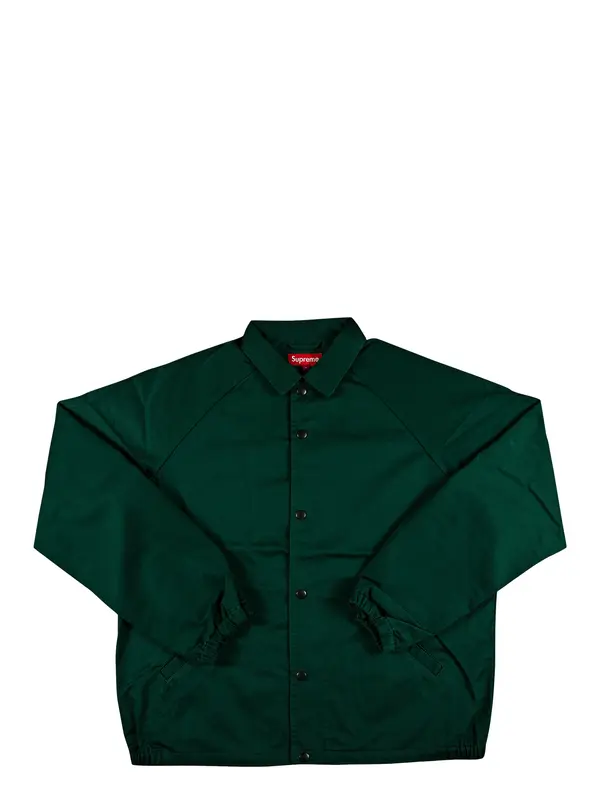 Supreme X Antihero Snap Front Twill Jacket - Green