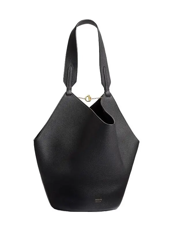 Khaite Small Lotus Top Handle Bag - Black 200