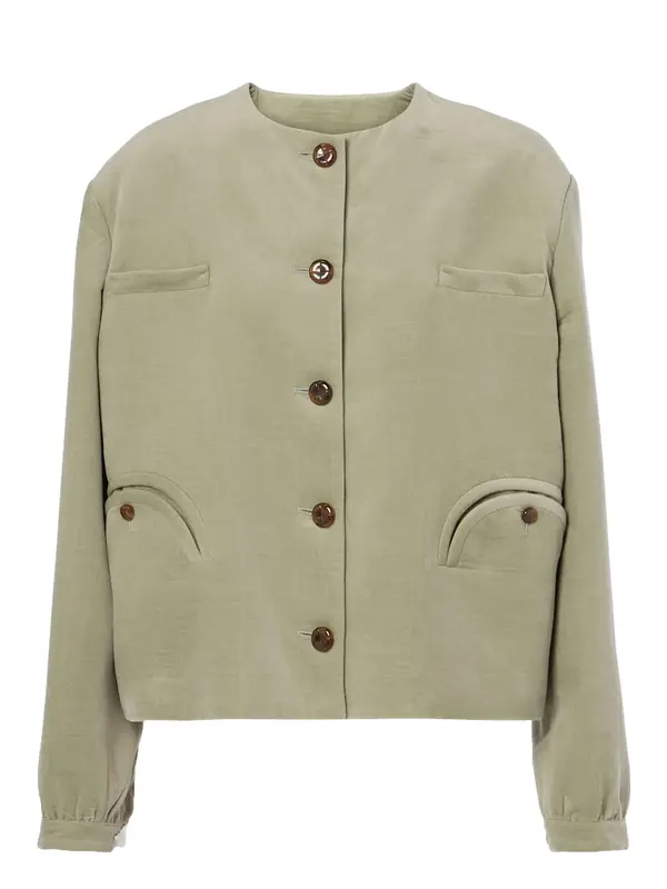 BLAZÉ MILANO Jealousy Gliss Jacket - Green