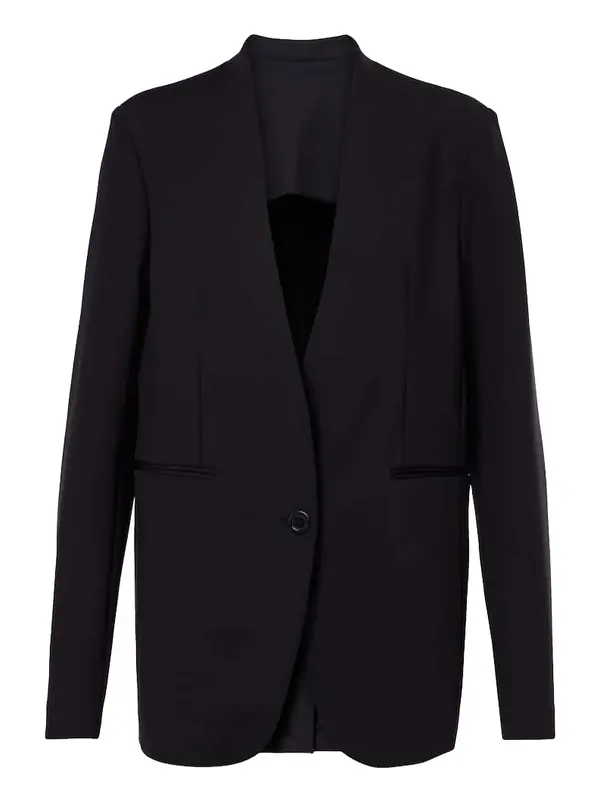 Wolford Scuba Single-breasted Blazer - Black