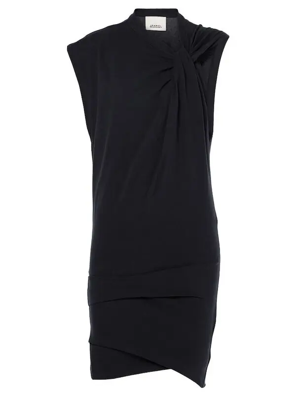 Isabel Marant Étoile Leany Asymmetric Minidress - Black